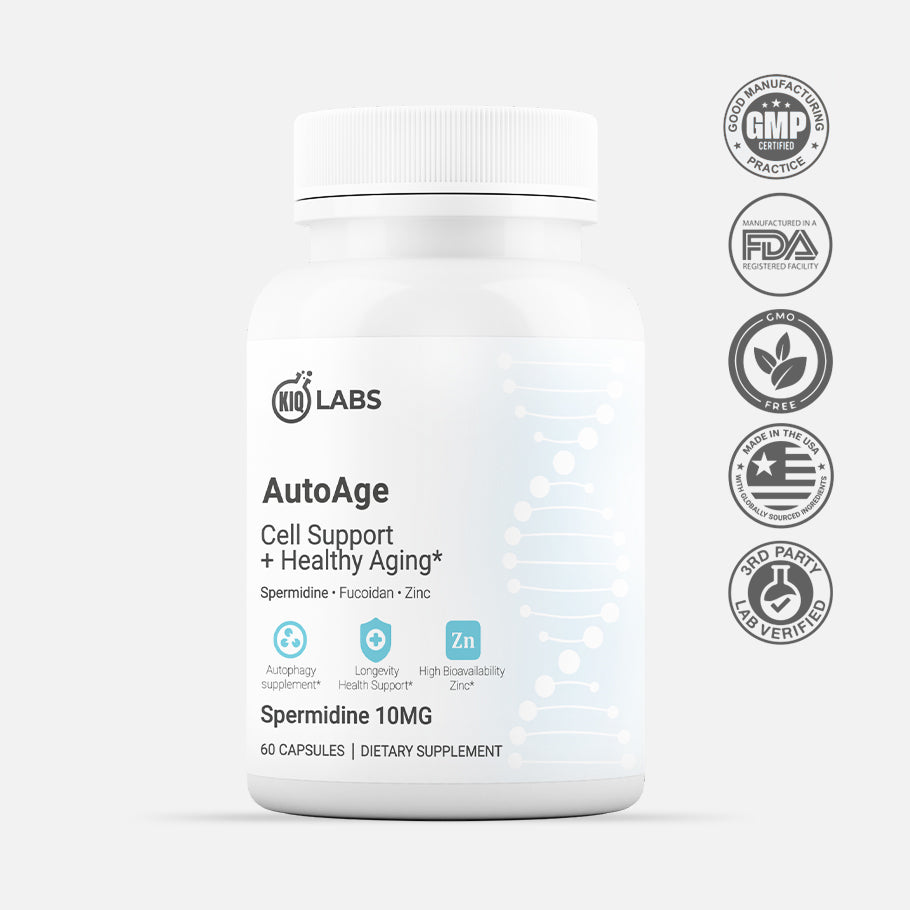 KIQ AutoAge (Spermidine 10mg) – KIQ Labs